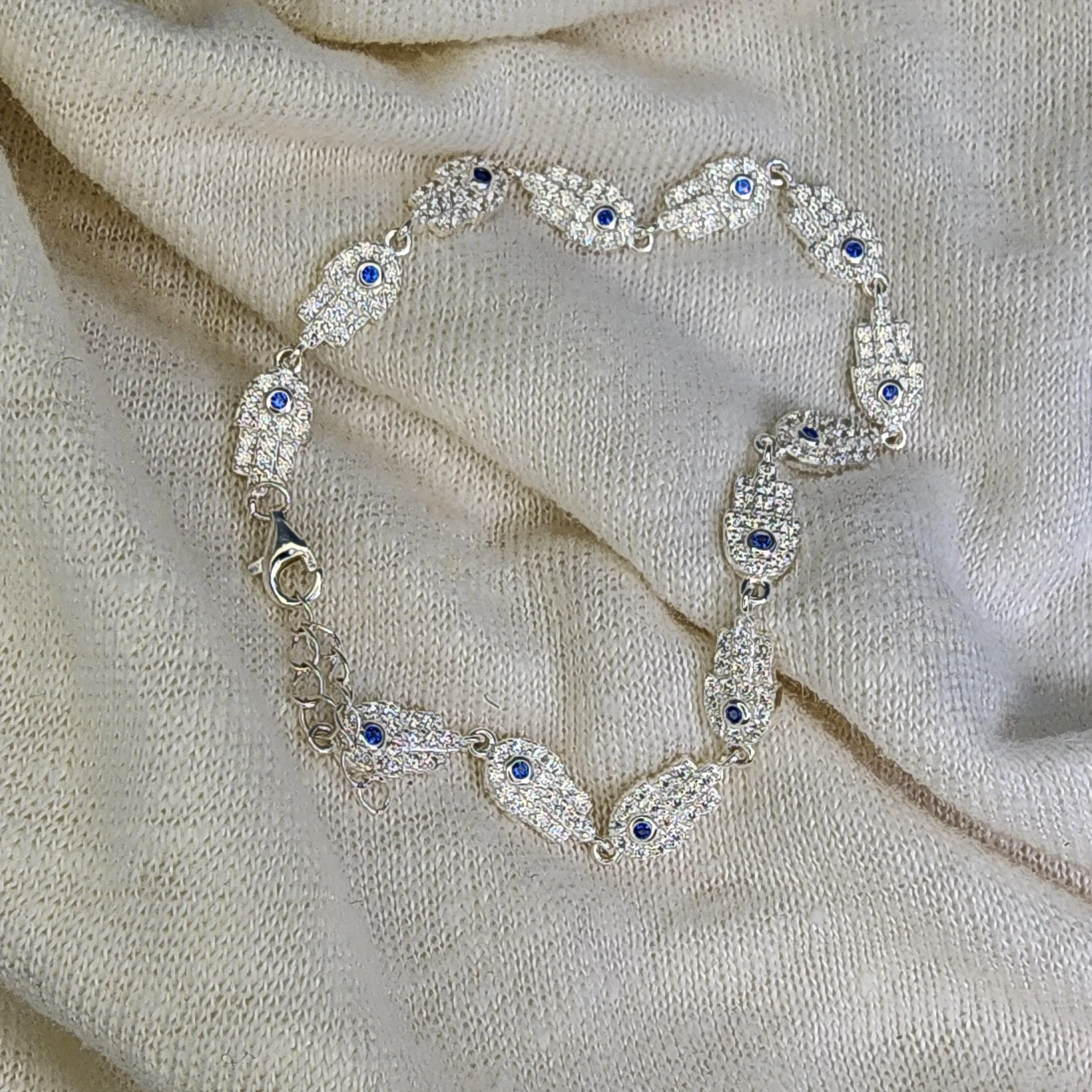 Hand of Fatima Bracelet | Sterling Silver — The Mira Shoppe