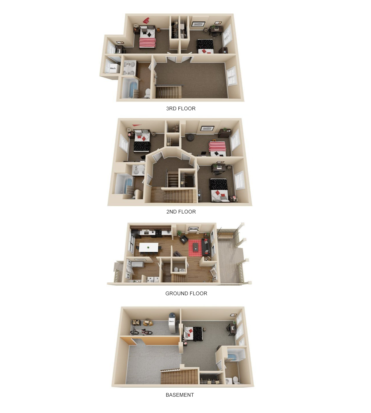 Floor Plans — Hessler 113