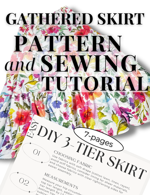 DIY 3-Tier Skirt Pattern and Sew Signup — Dreams Sew Studio