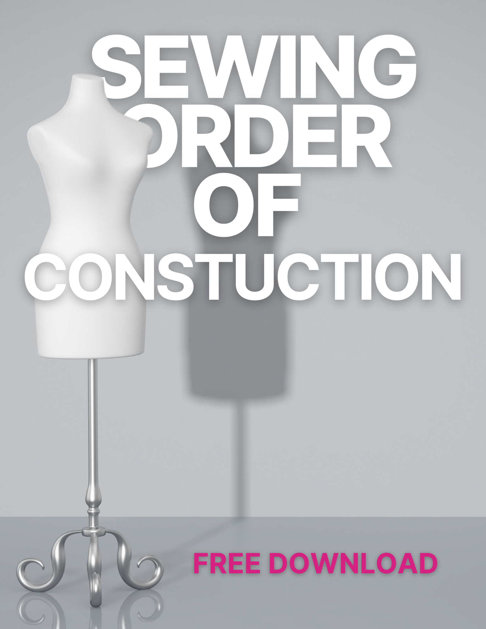 Order of Construction Signup — Dreams Sew Studio