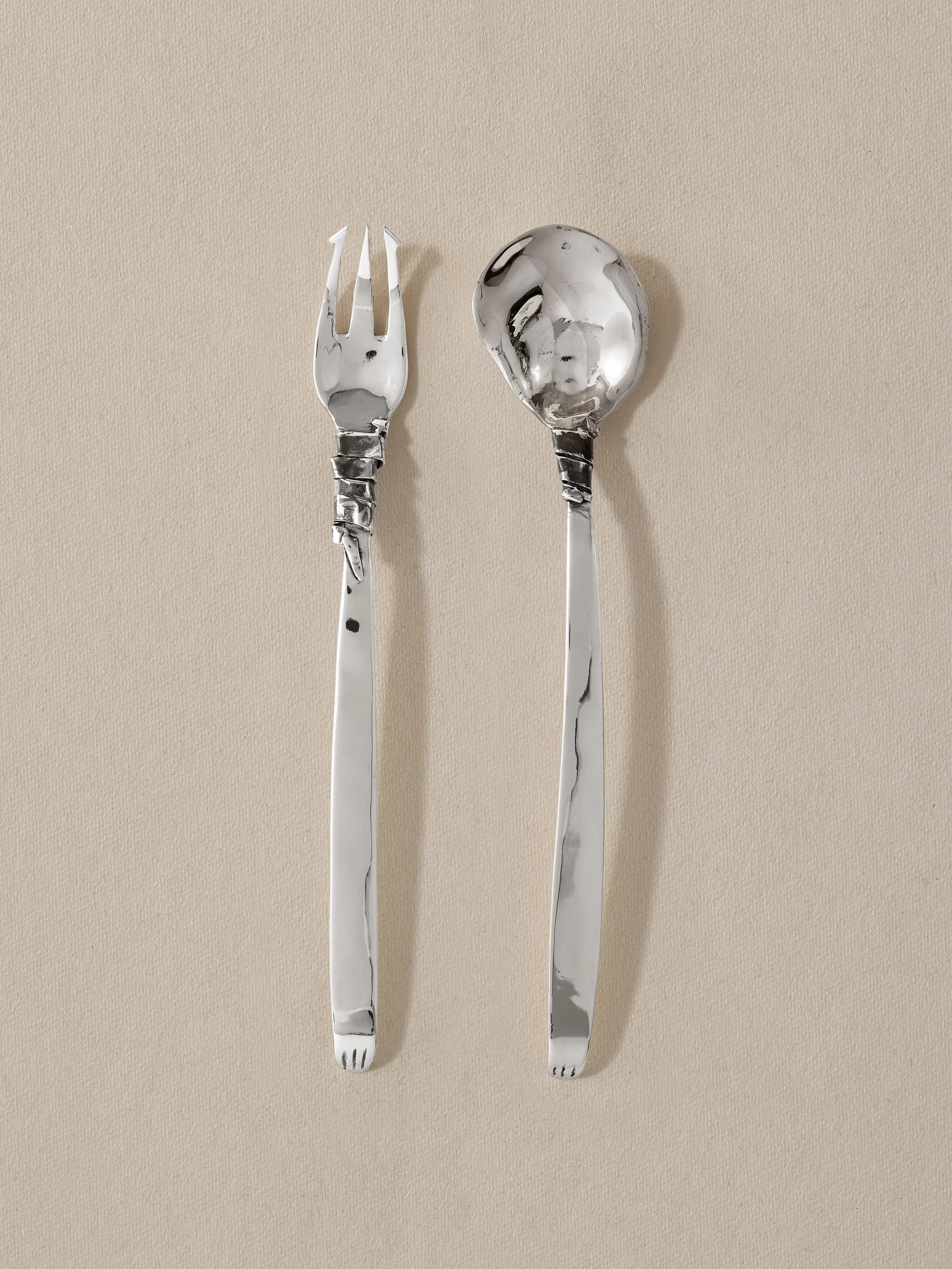 Silver Espresso Spoons — HEATH WAGONER Silversmith