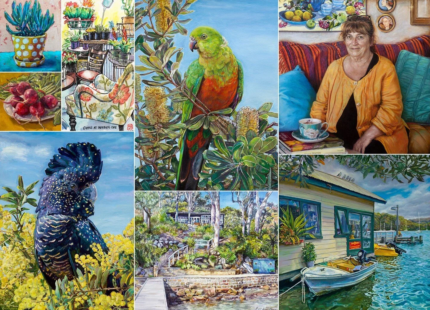 STEPHANIE GALLOWAY BROWN ART