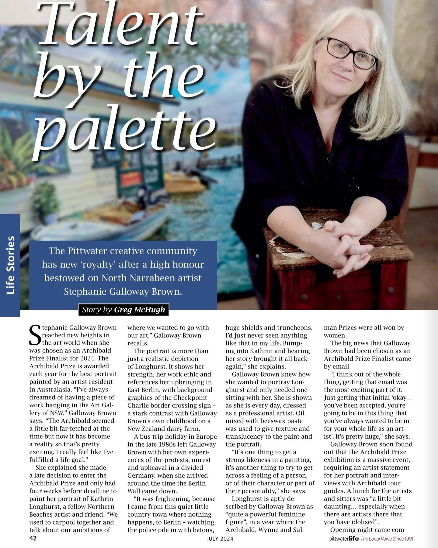 STEPHANIE GALLOWAY BROWN ART