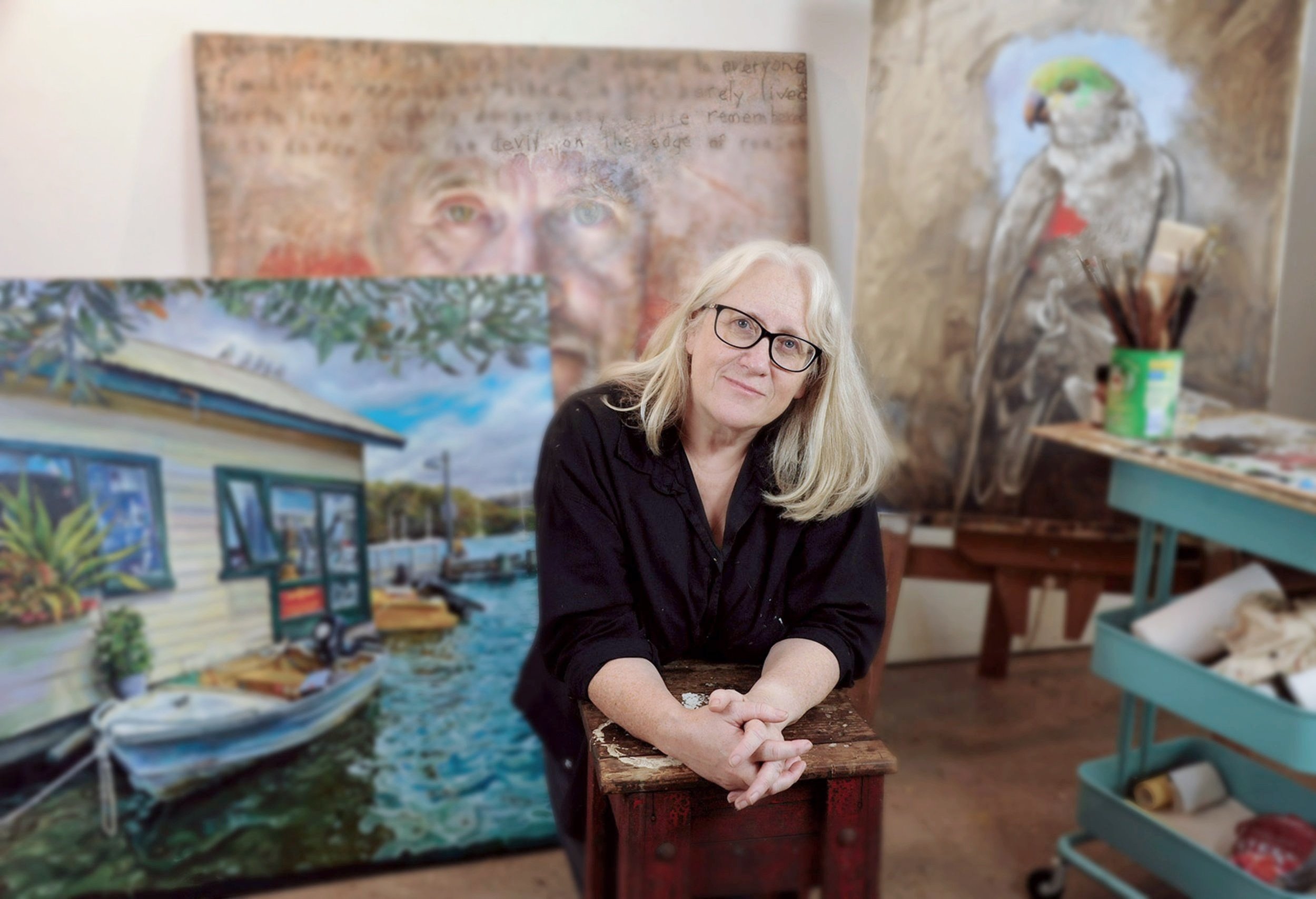 About — STEPHANIE GALLOWAY BROWN ART