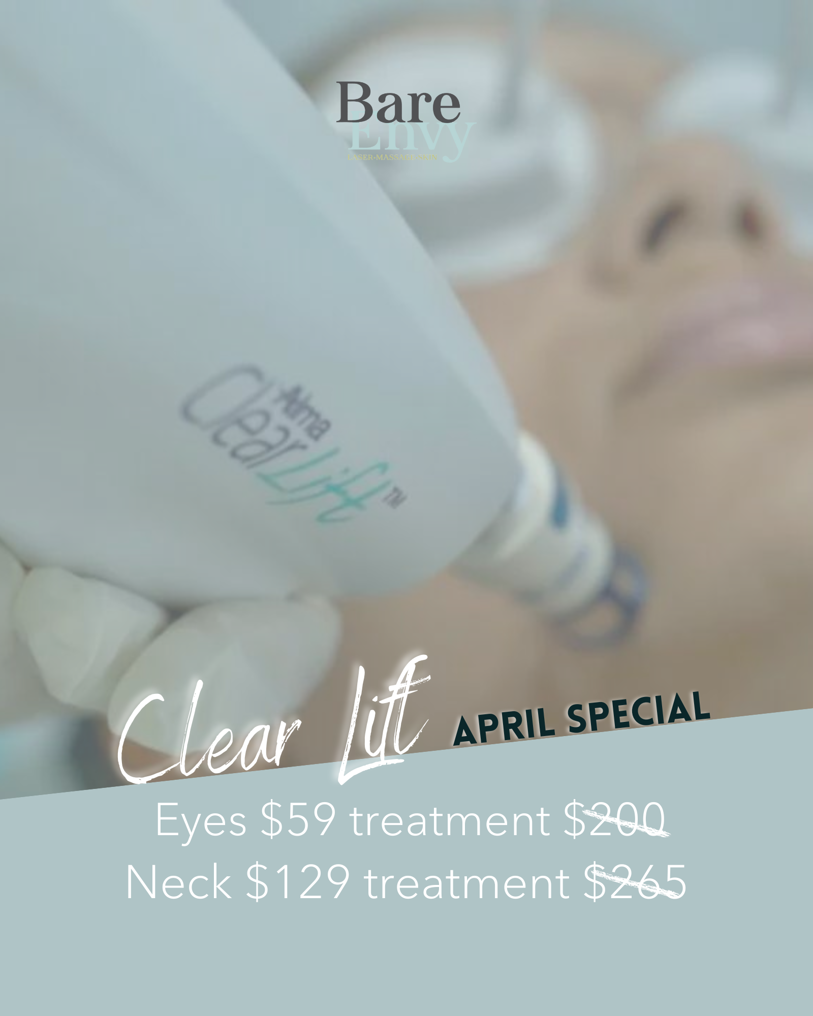 Monthly Promotions — Bare Envy Laser, Skin & Massage