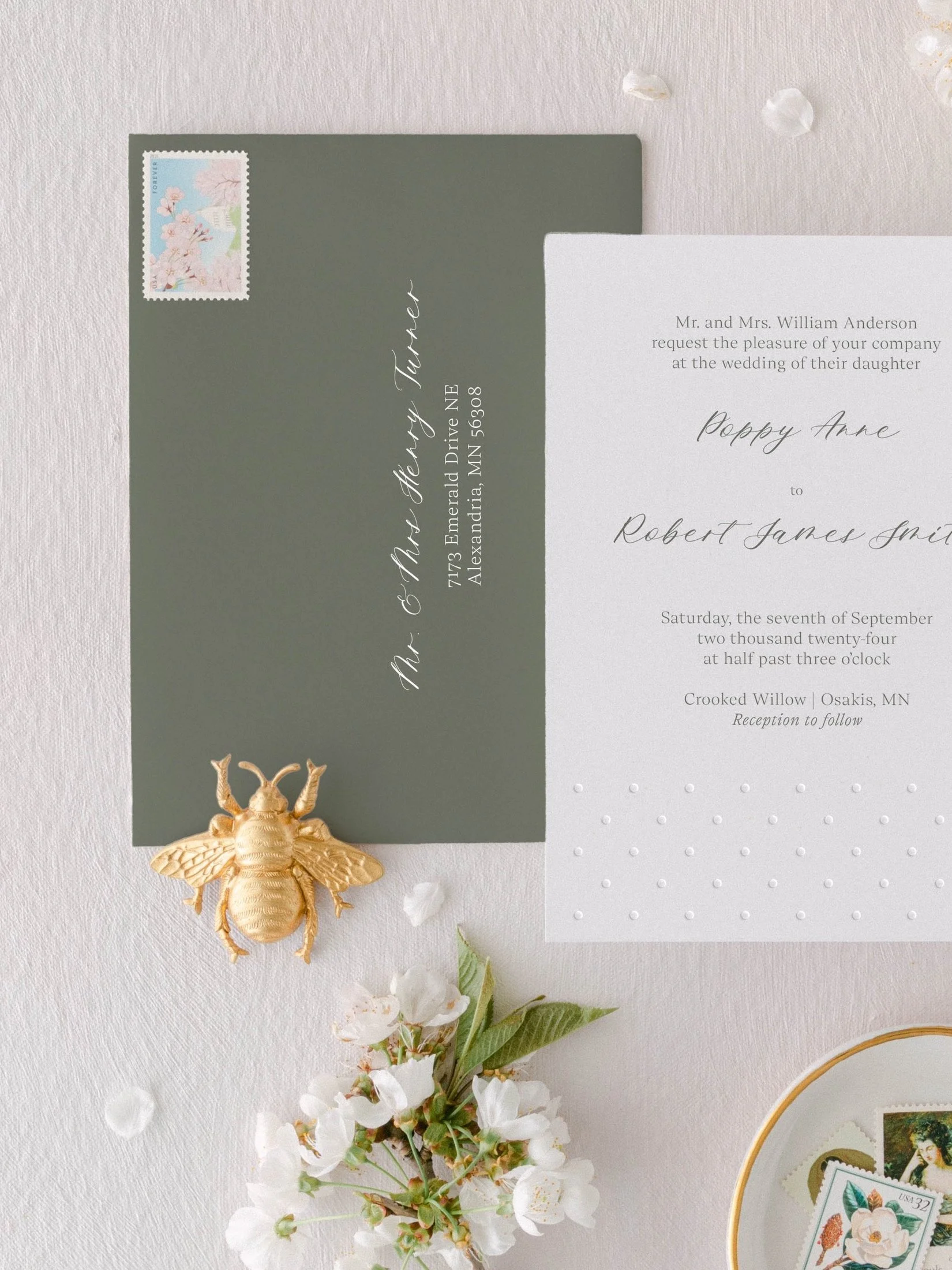 How to Address Wedding Invitations | Etiquette & Examples — Daydream ...