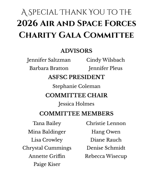 Air and Space Forces Charity Gala