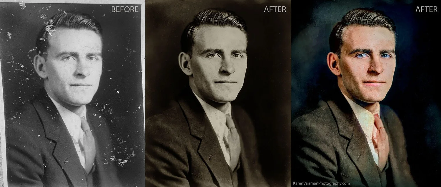 Photo Restoration Los Angeles – Restore Old Photos by Expert Retoucher ...