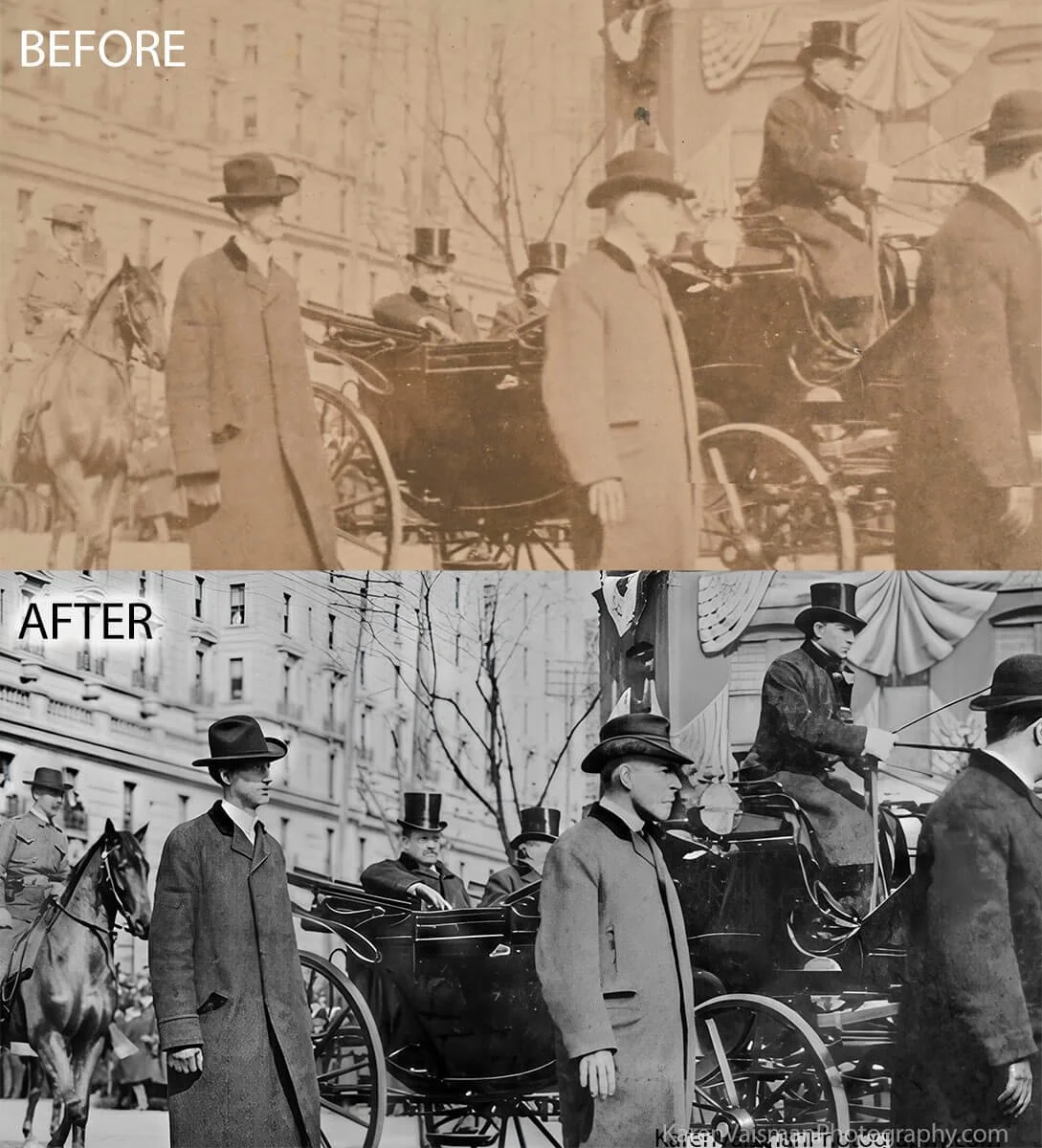 Photo Restoration Near Me-Master Retoucher Restores Old Photos LA ...