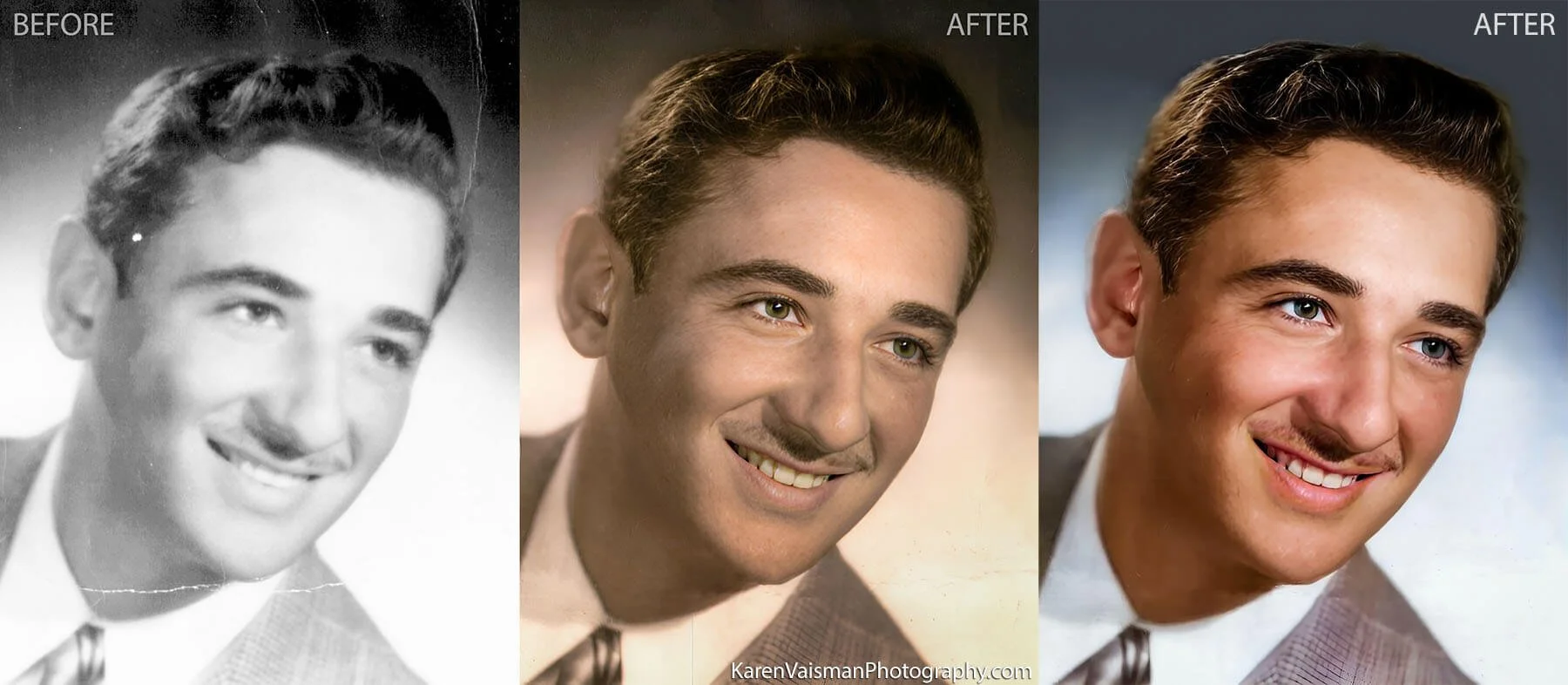 Restoring Old Photos Lossless Restoration Of Old Photos With AI, Using