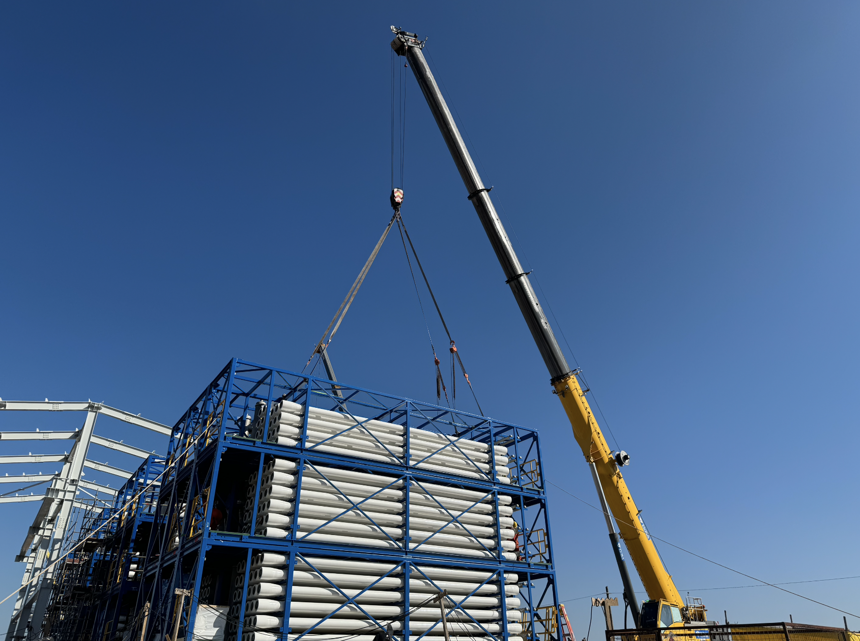 Culminamos la instalación de Racks de osmosis inversa:“el corazón de ...