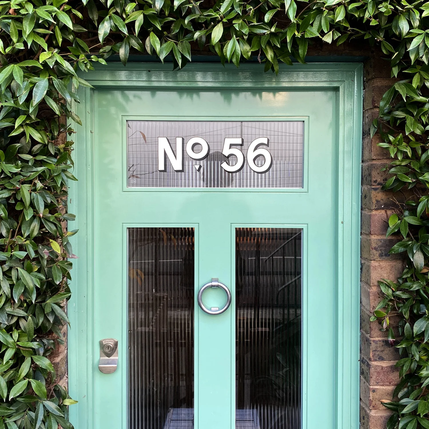 Traditionally painted house numbers & names with gold leaf — The Sunny ...