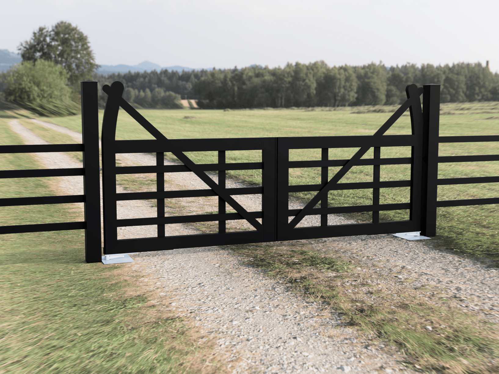 Aluminium — Empire Gates