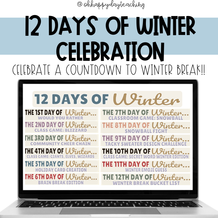 Oh Happy Day Teaching