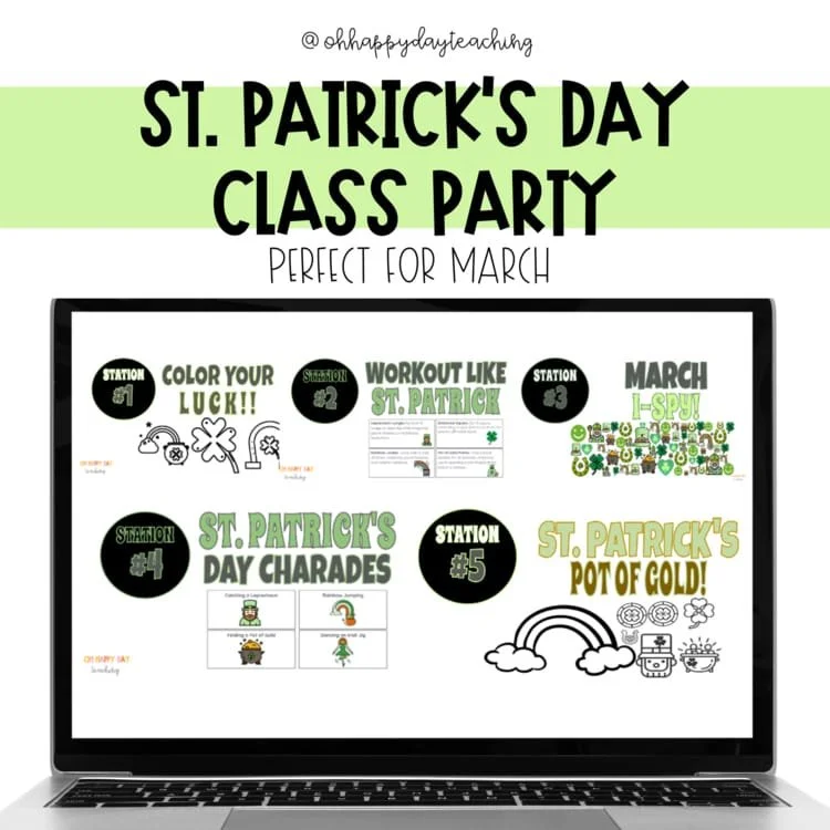 The Ultimate St. Patrick’s Day Activities for Your Classroom — Oh Happy ...