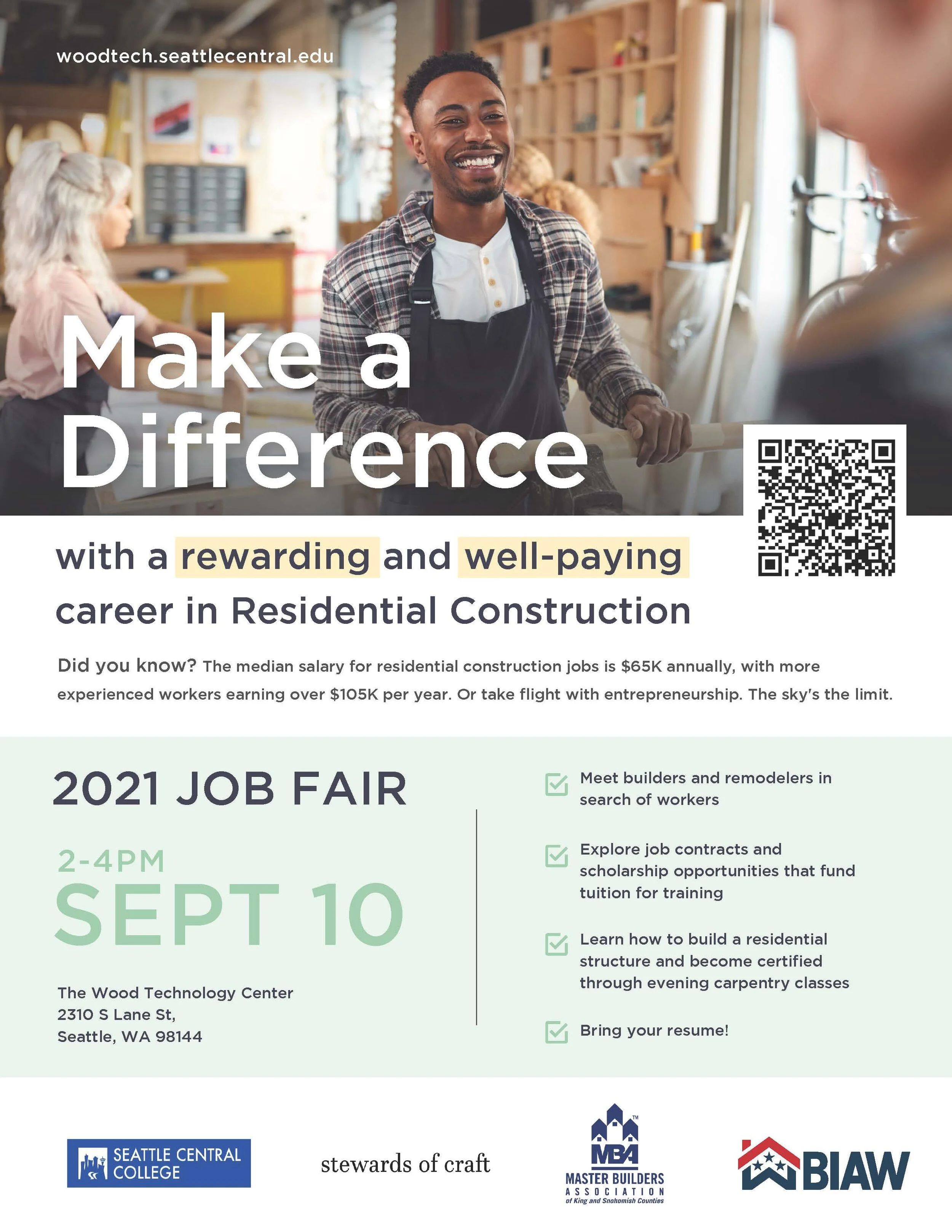 Residential Construction Career Fair — Washington State Construction ...