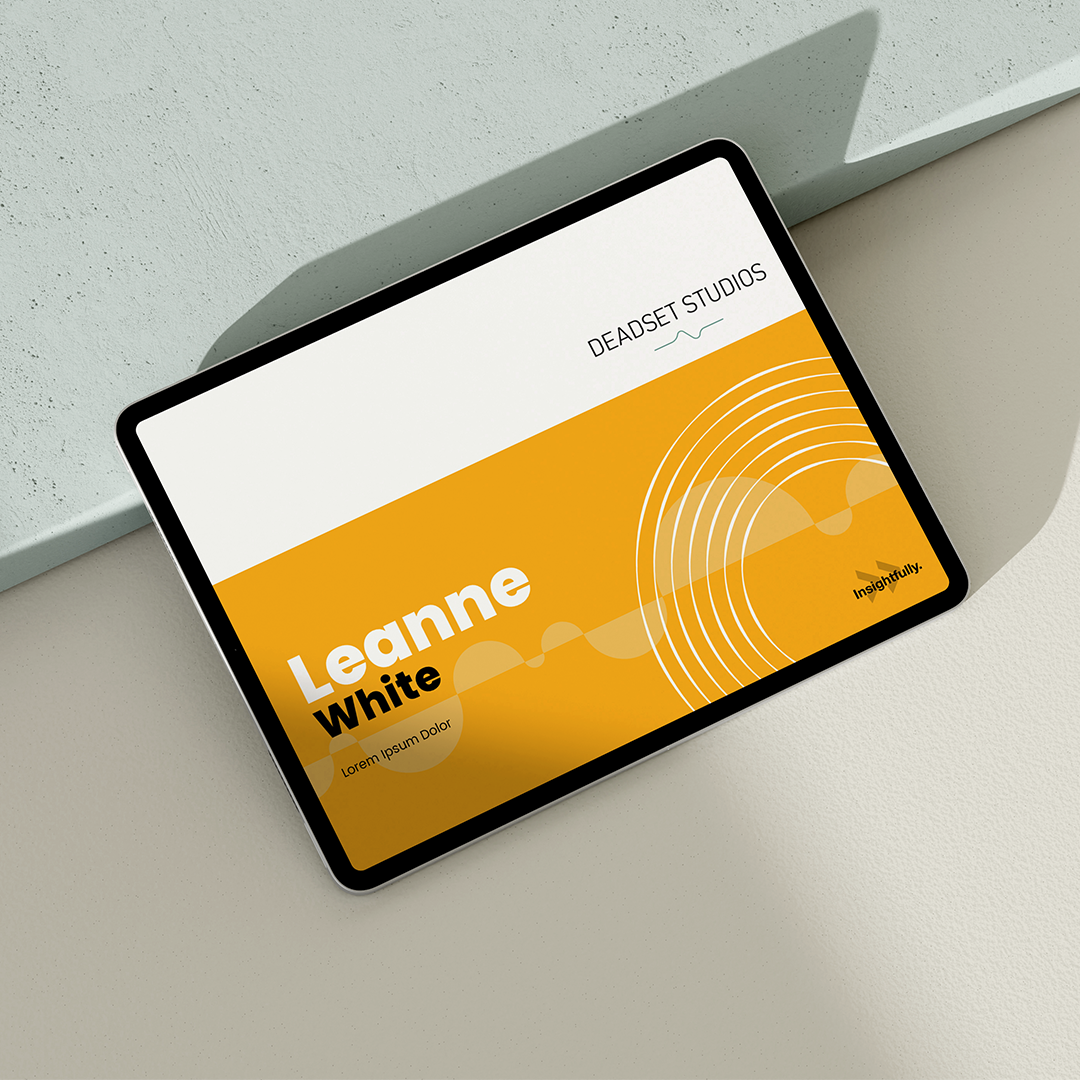 Deadset Studios — Presentation Studio