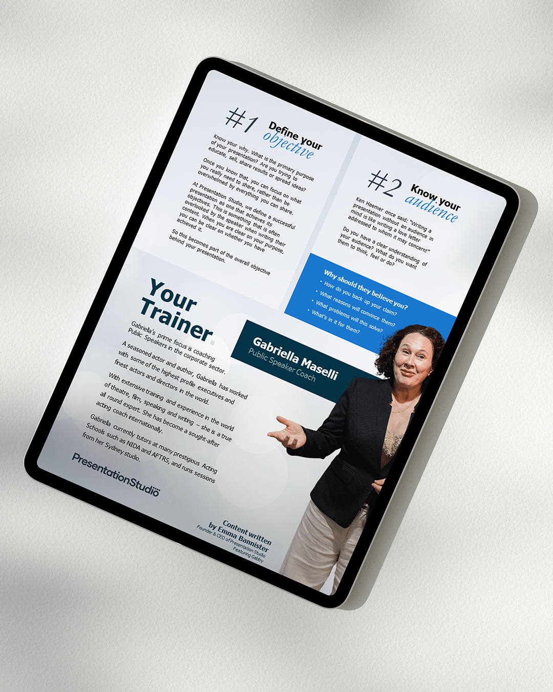 Effective Presentations — Presentation Studio