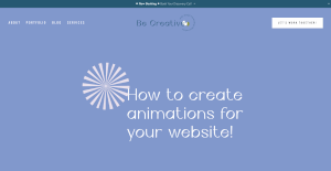 How to Create Simple Rotate Animation with Custom CSS — Be Creative ...