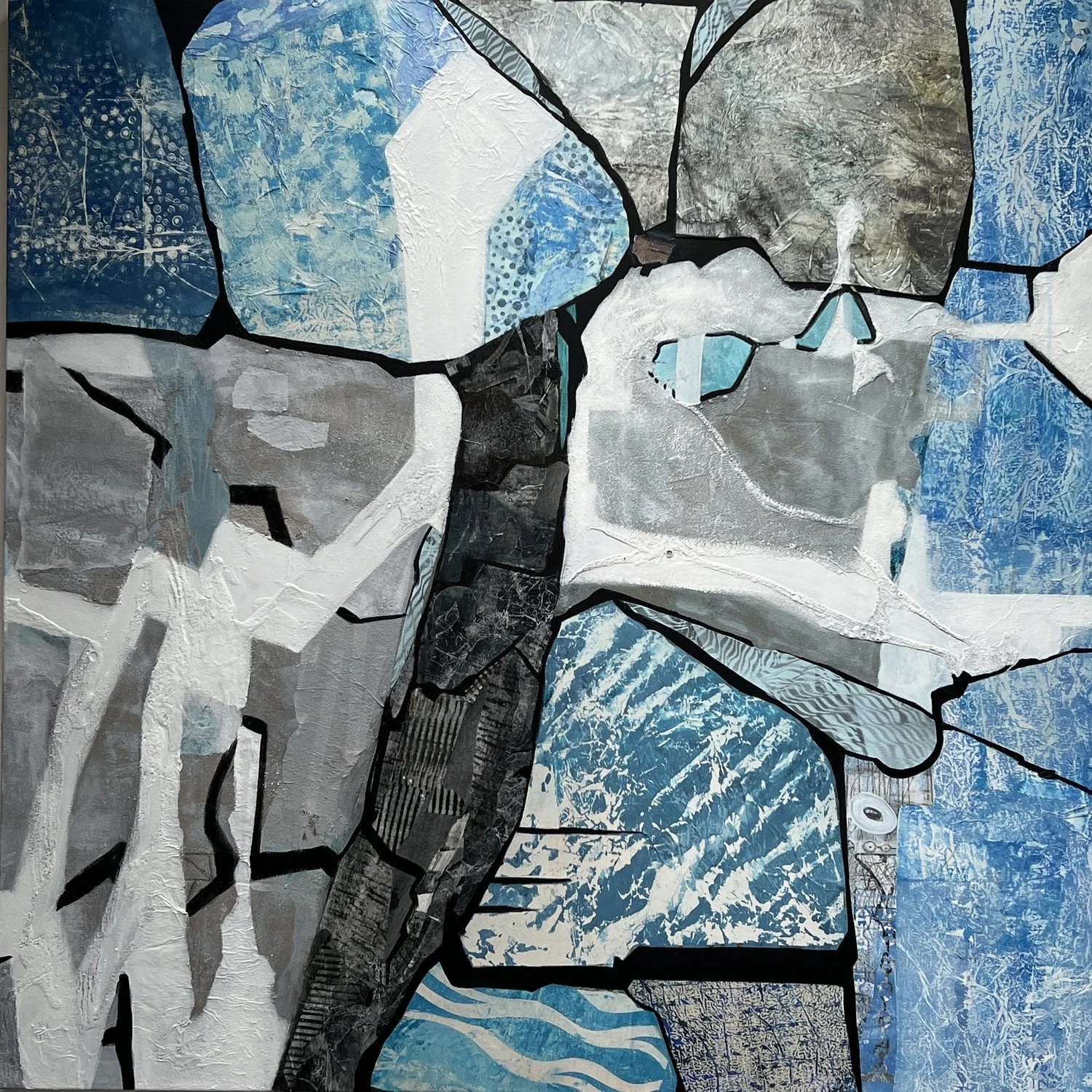 Rachel Jeffery Art — Cliff Wall Contours
