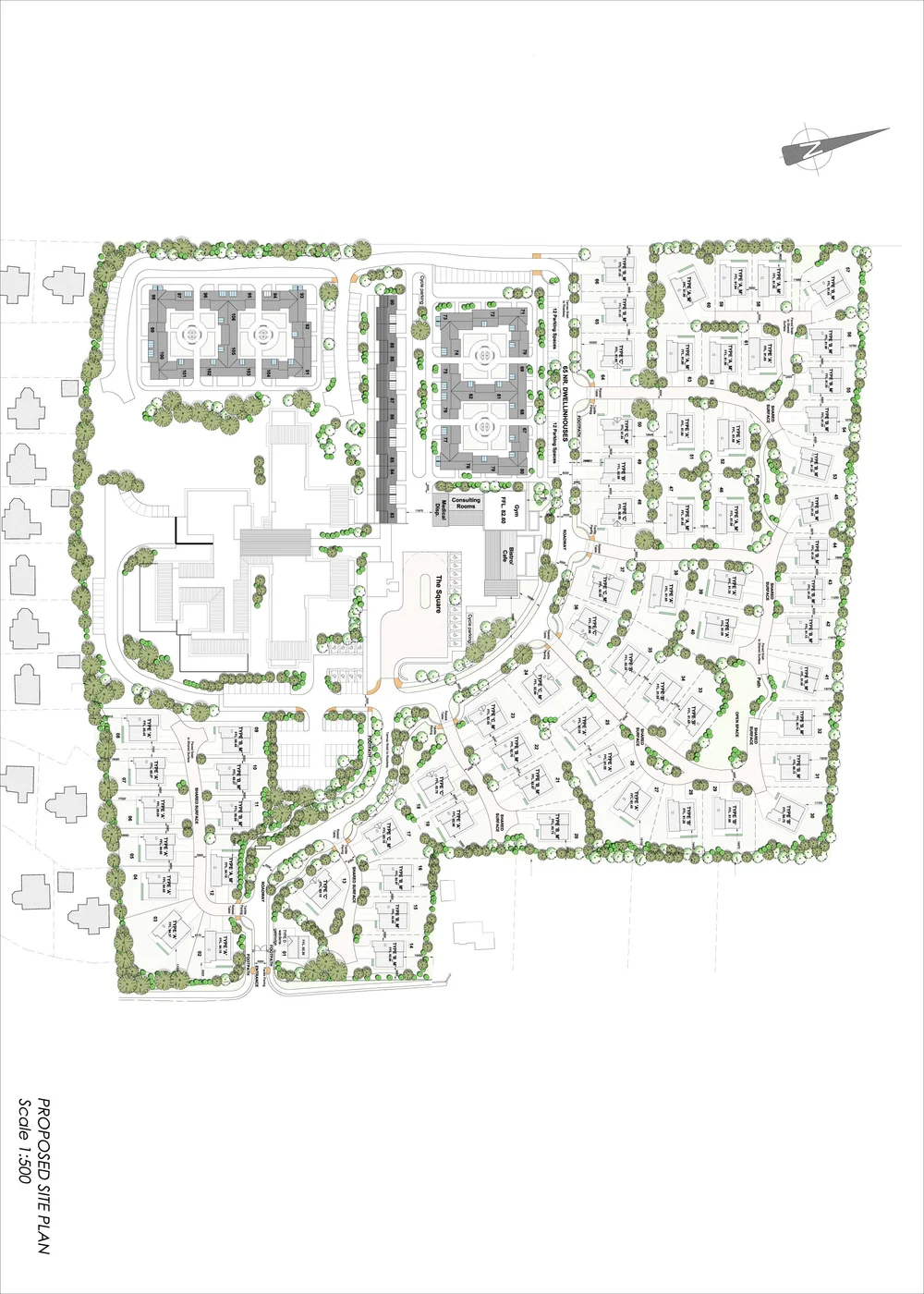 Site Plan — Retirement Village Ireland Heritage Village
