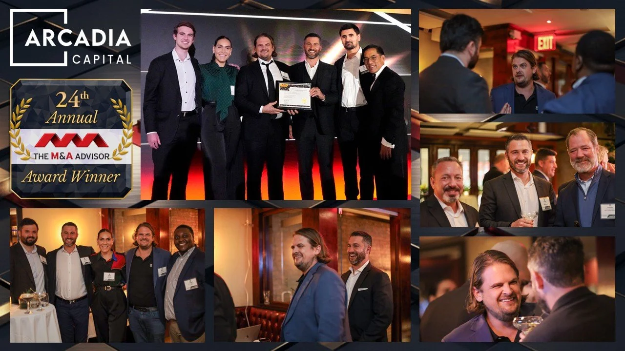Arcadia Capital Announced as an Award Winner at the 24th Annual M&A ...