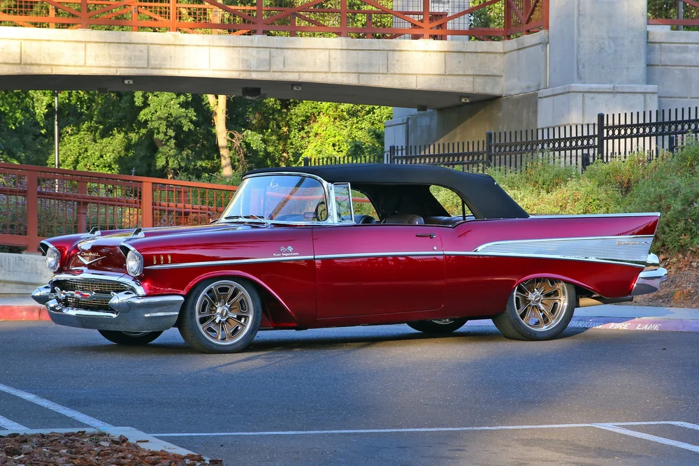 1957 Chevy Bel Air Convertible — Roseville Rod and Custom