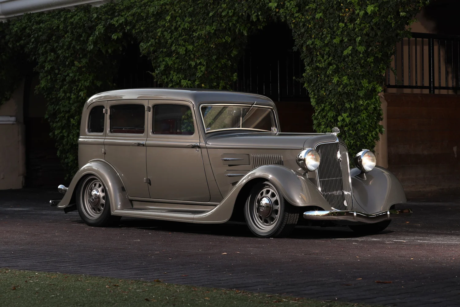 1934 Plymouth PE Deluxe Sedan — Roseville Rod and Custom