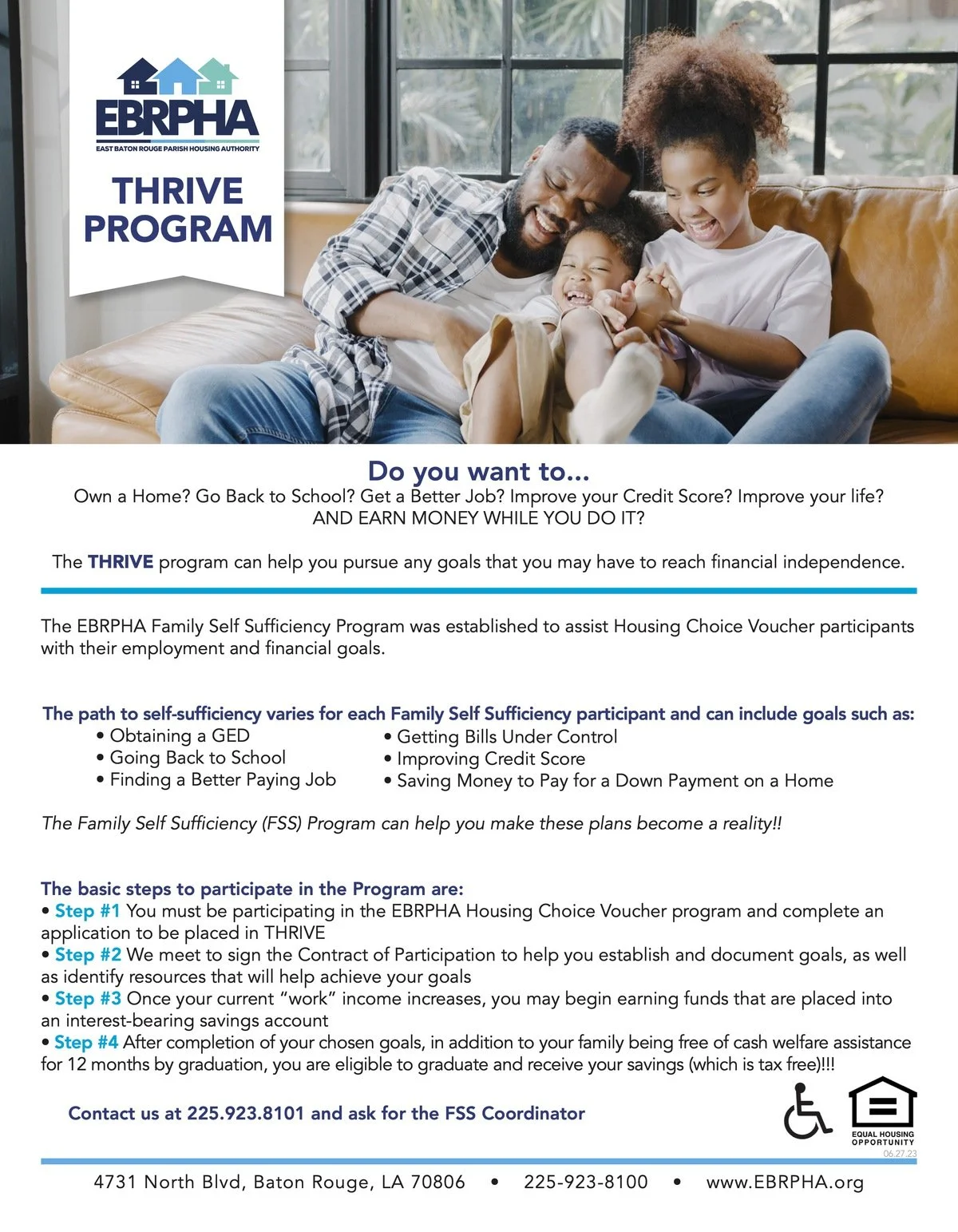 Family Self-Sufficiency — EBRPHA