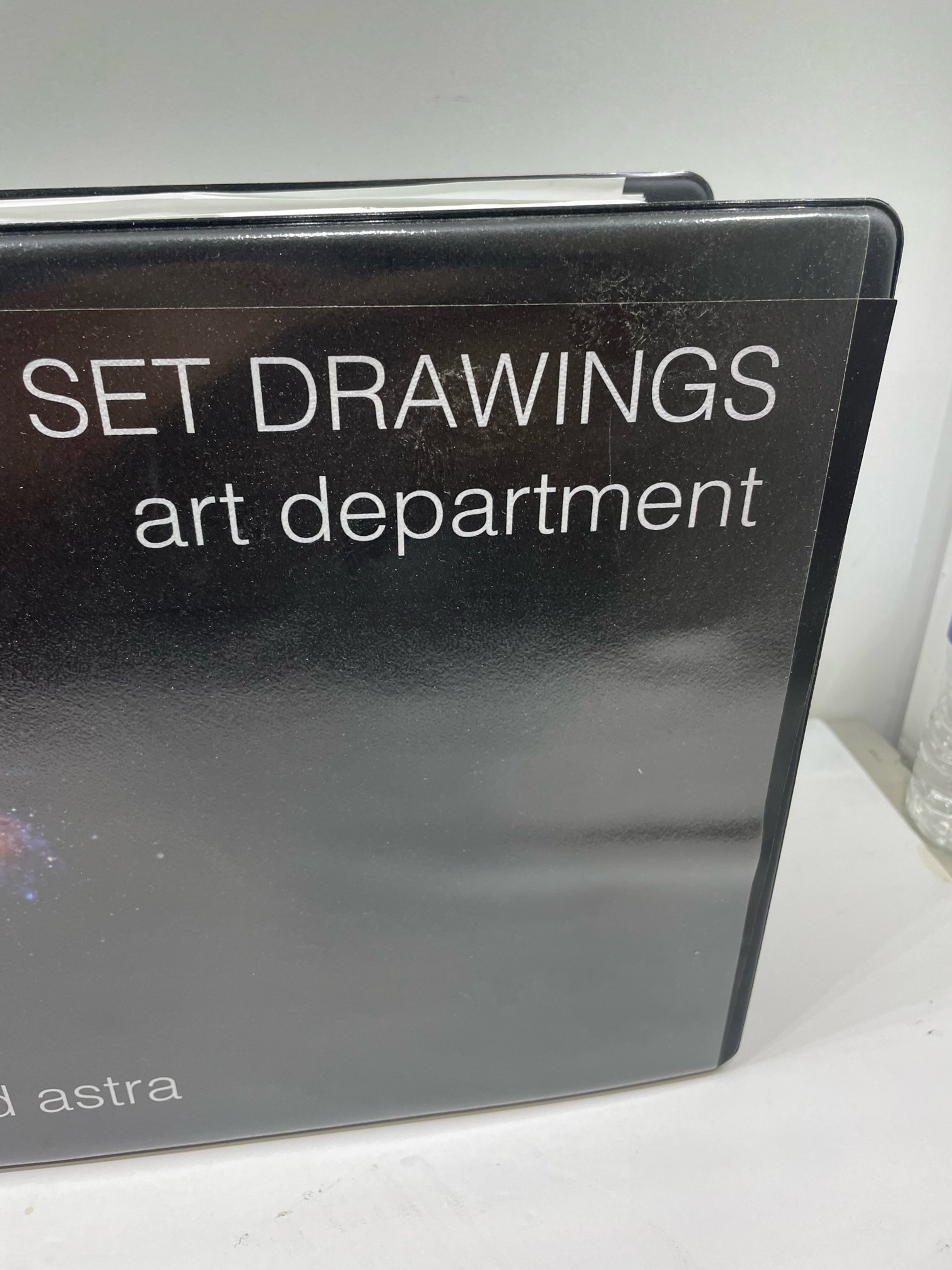 Ad Astra” Authentic Movie Prop- Set Drawings Binder Lima Project 11X17 ...