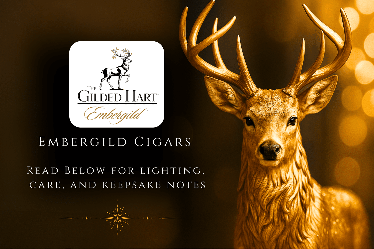 EmberGild 24k Gilded Cigars — THE GILDED HART