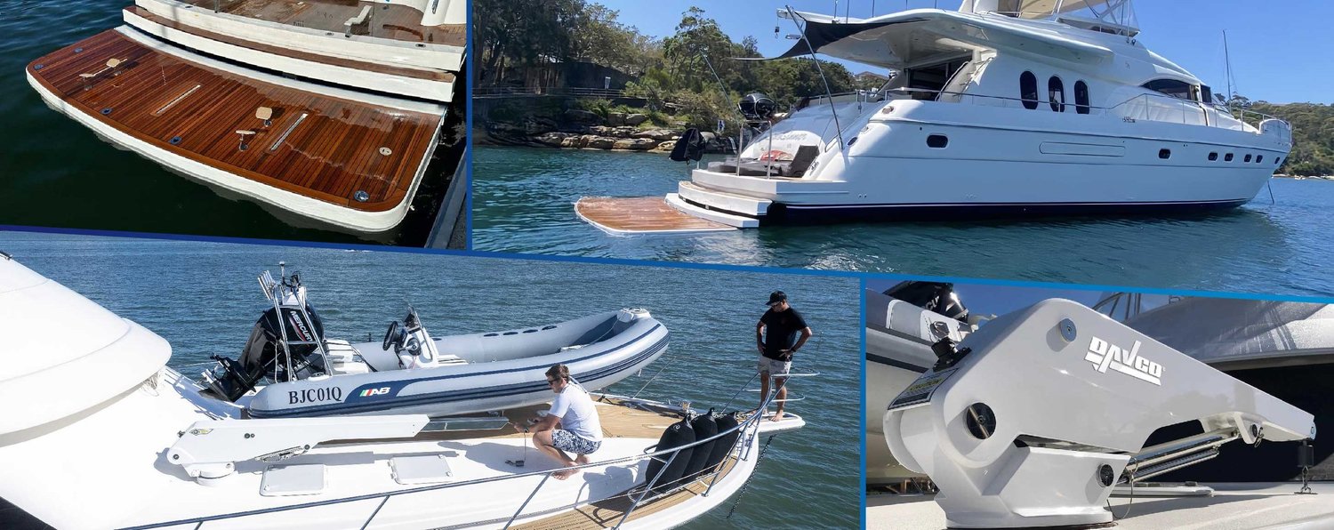 DAVCO: Tender Management Solutions -Marine Cranes, Swim Platforms ...