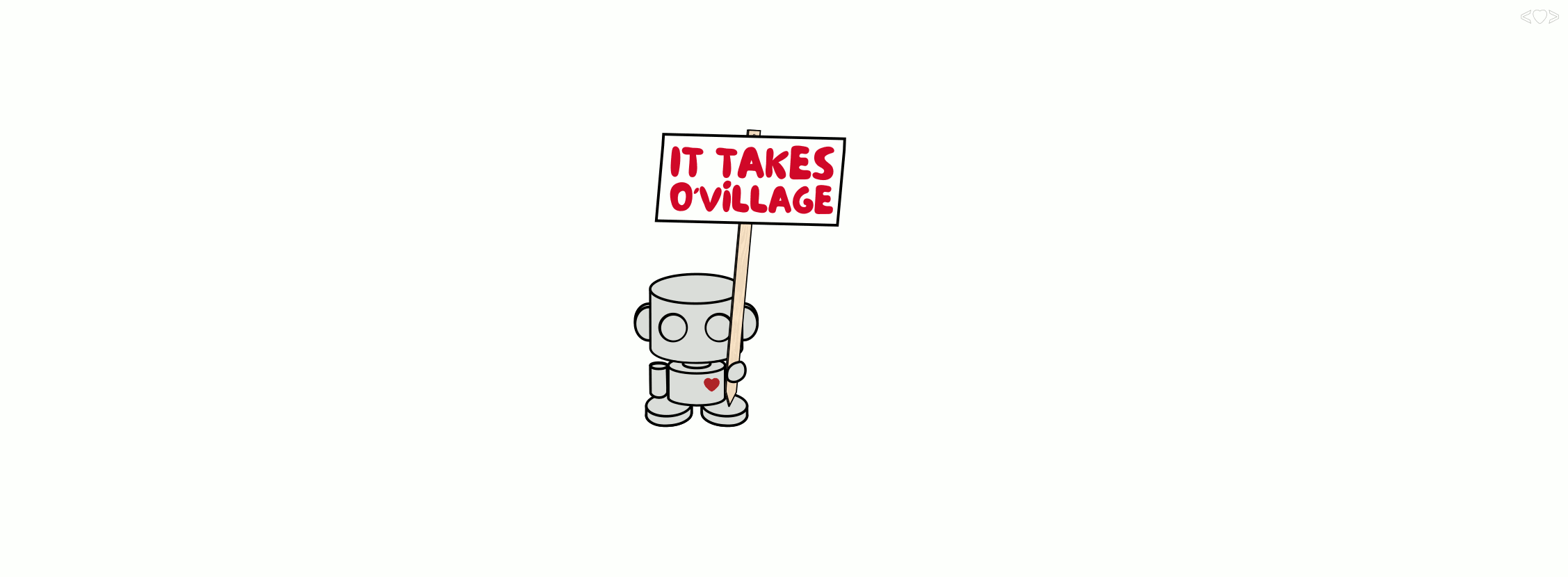 It Takes O Village Chibi Robots Village Values
