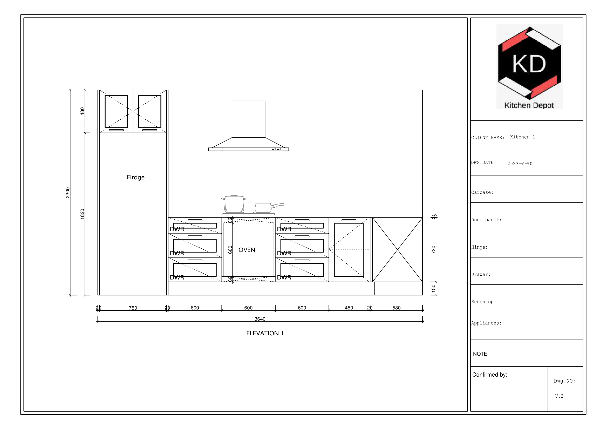 Florence Type-12 Complete kitchen with Blum Hinge and Garis Drawers ...