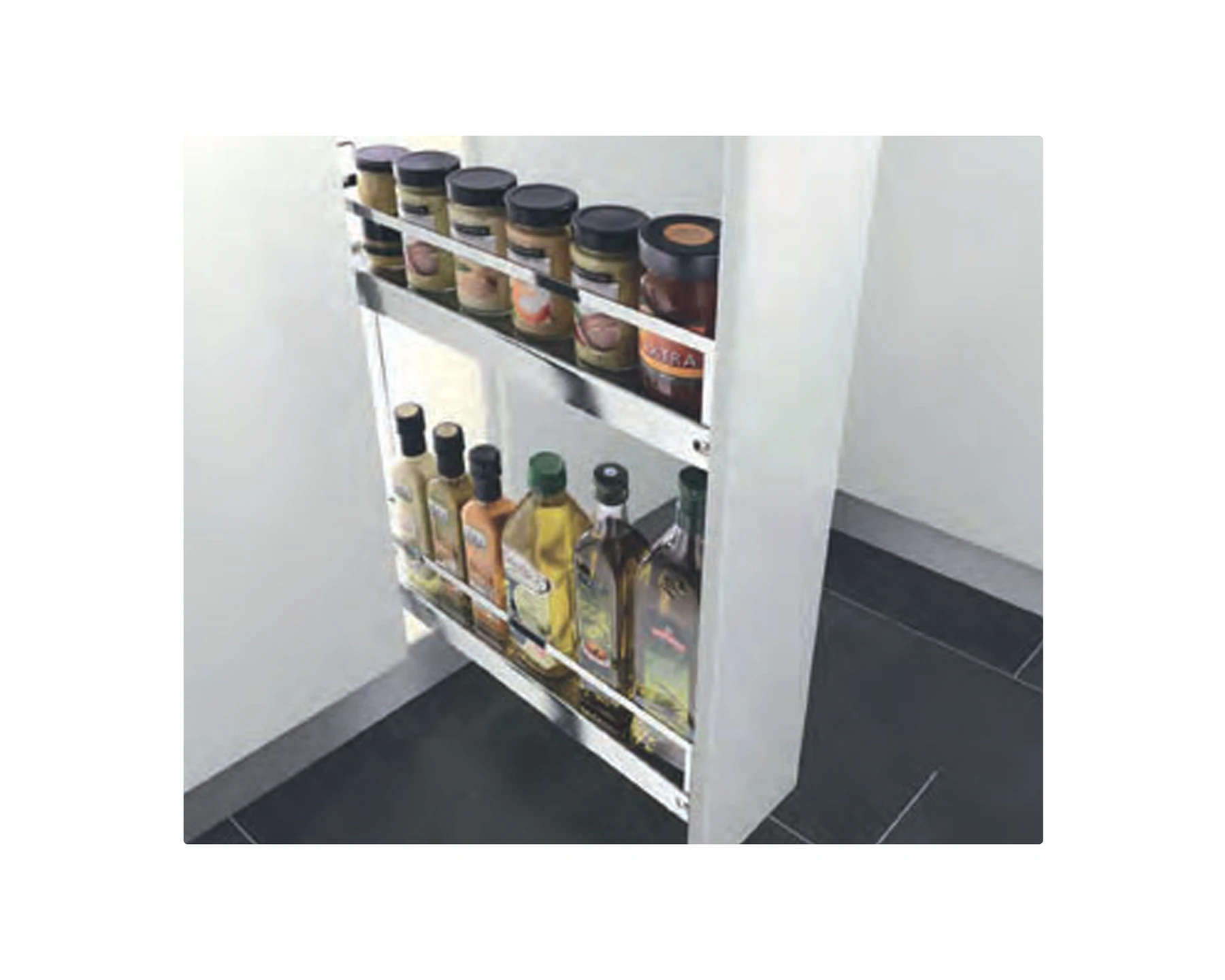 Pull-Out and revolving pantry mechanism, 300mmW, 400mmW — Kitchen Depot