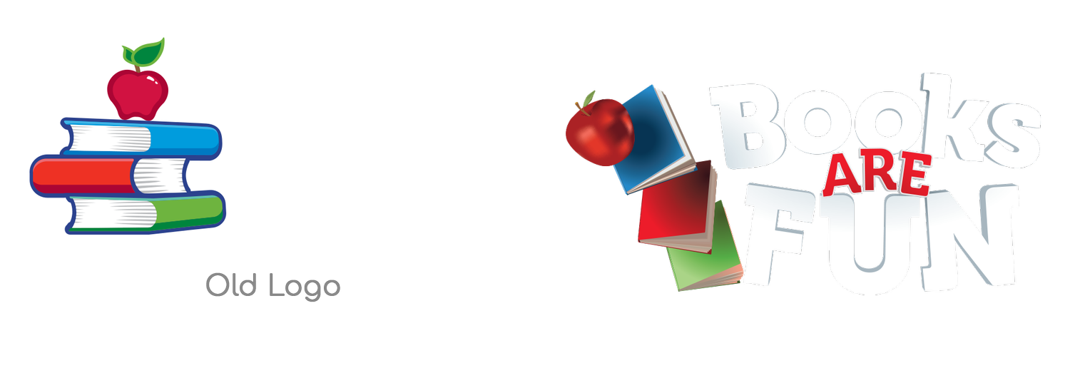 Books Are Fun - Rebrand — andrew tinch creative