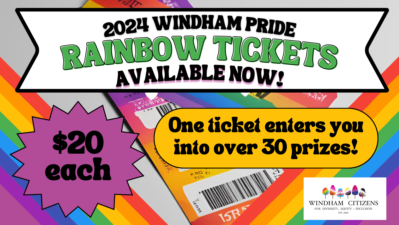 Raffle — Windham Citizens for Diversity, Equity, and Inclusion