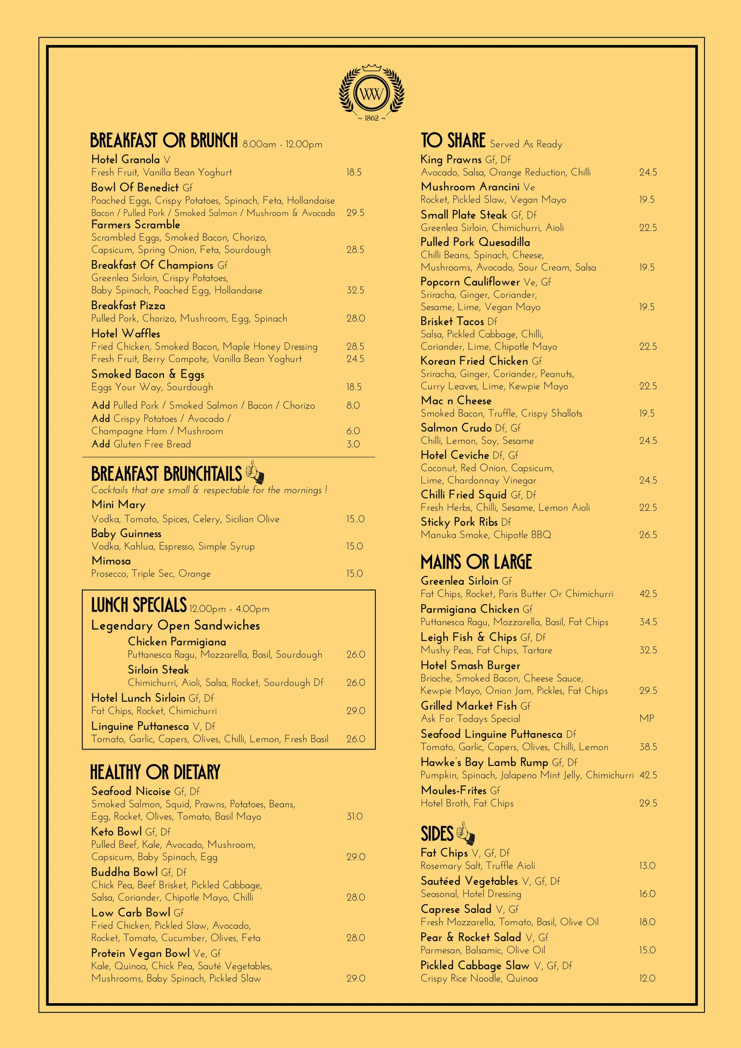 Menu — HOME