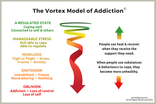 Summarizing the Vortex Model of Addiction — Carrie DeJong & Associates