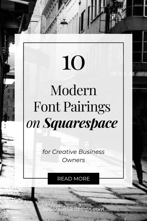 Top 10 Best Modern Font Pairings for Squarespace