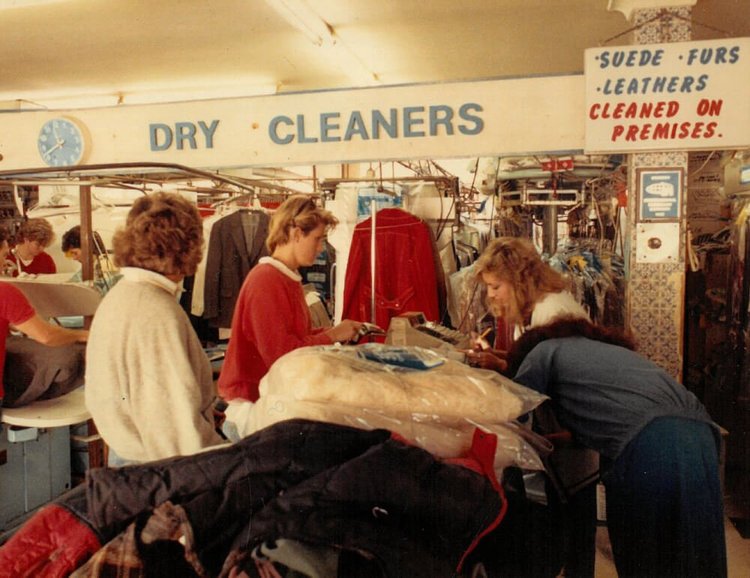 Contact — Blue & White Dry Cleaners