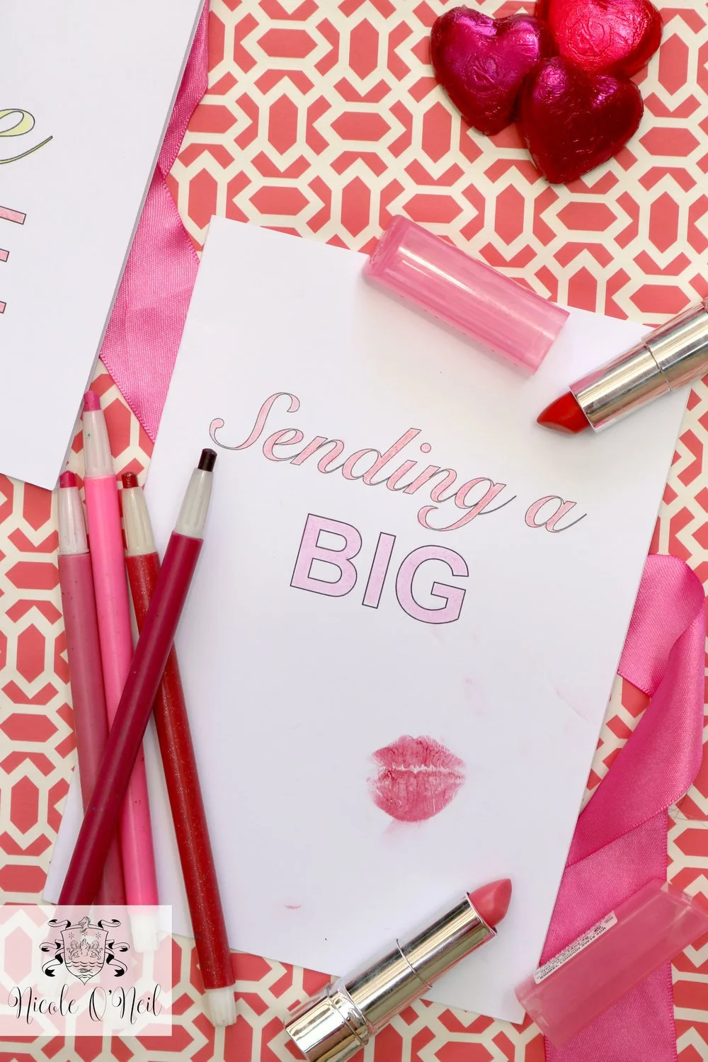DIY Printable Valentine’s Day Card Draft — Nicole O'Neil