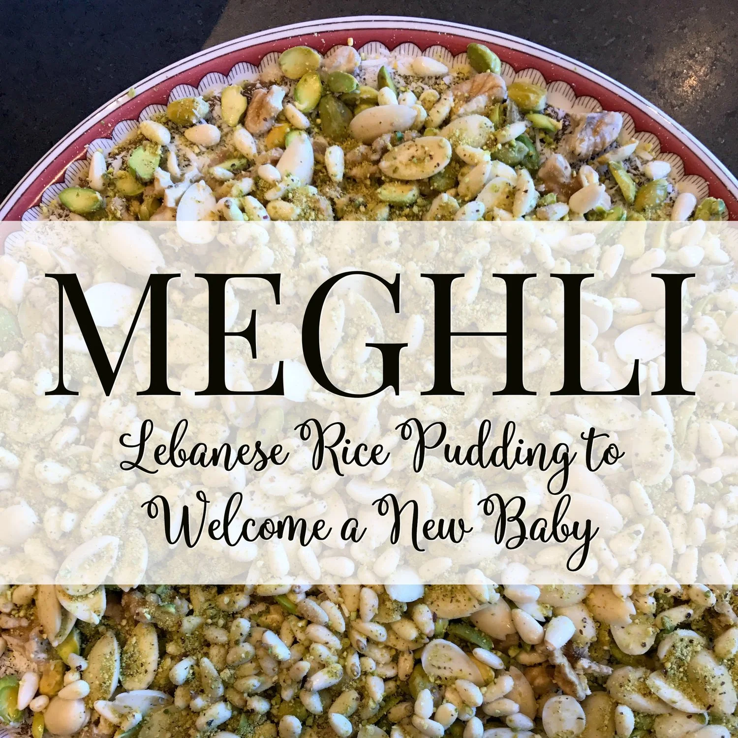 Traditional Lebanese Meghli Recipe — Nicole O'Neil