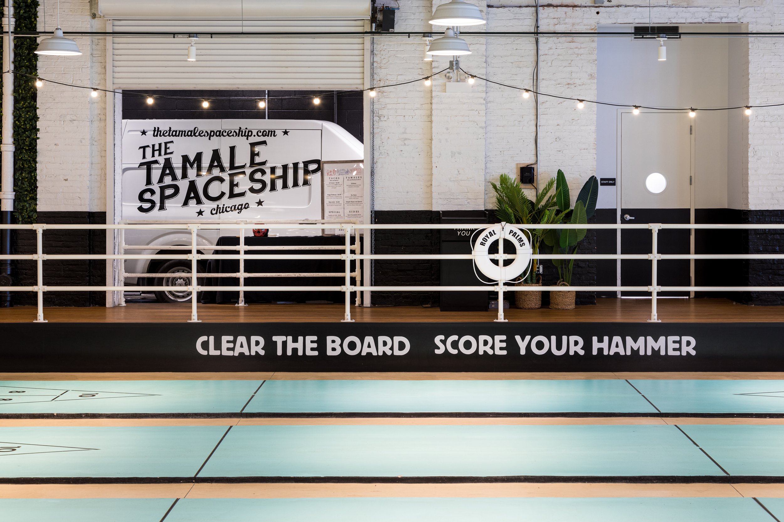 Cabana 101 — Royal Palms Shuffleboard Club Chicago
