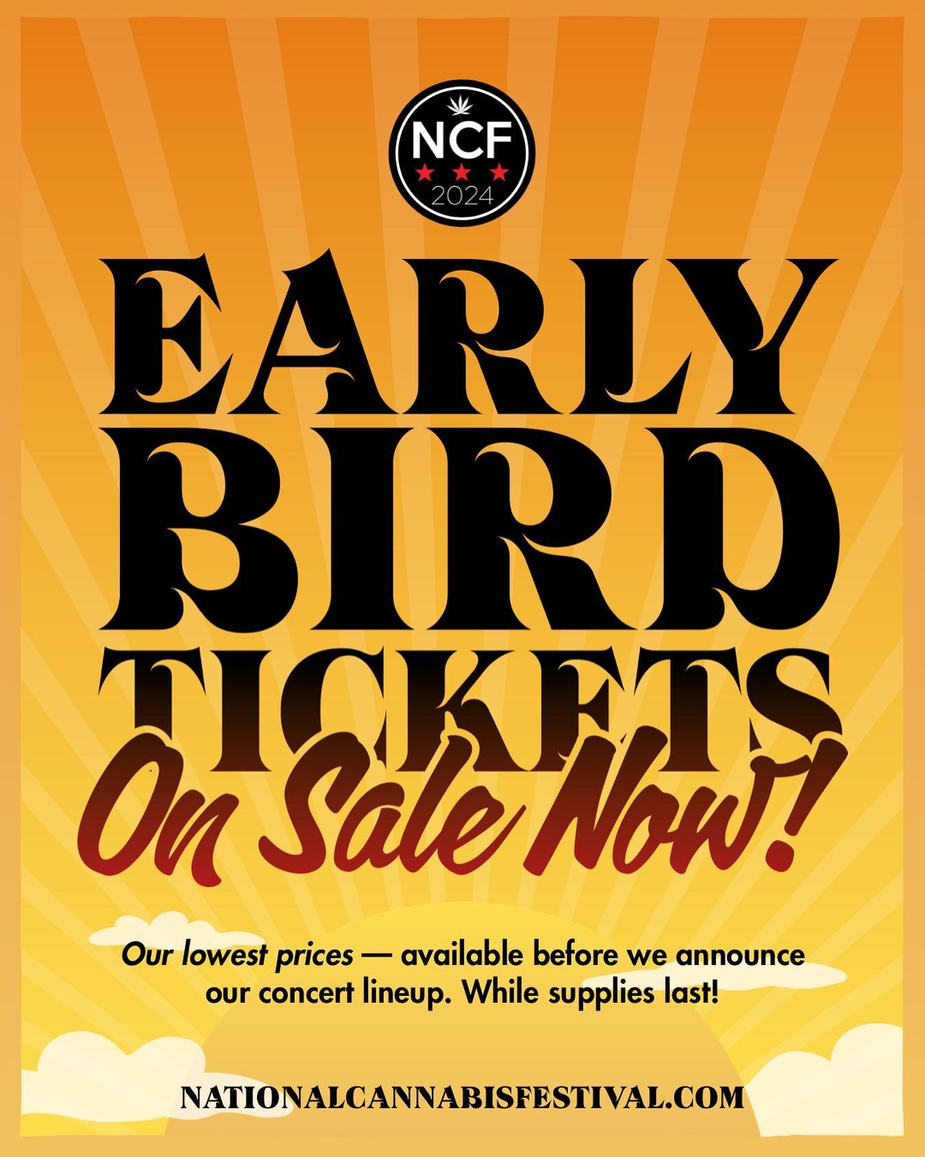 Tickets — National Cannabis Festival