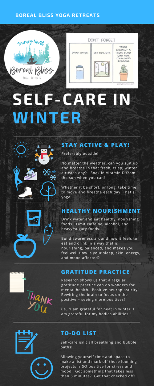 Winter Self-Care — Boreal Bliss Yoga Retreats