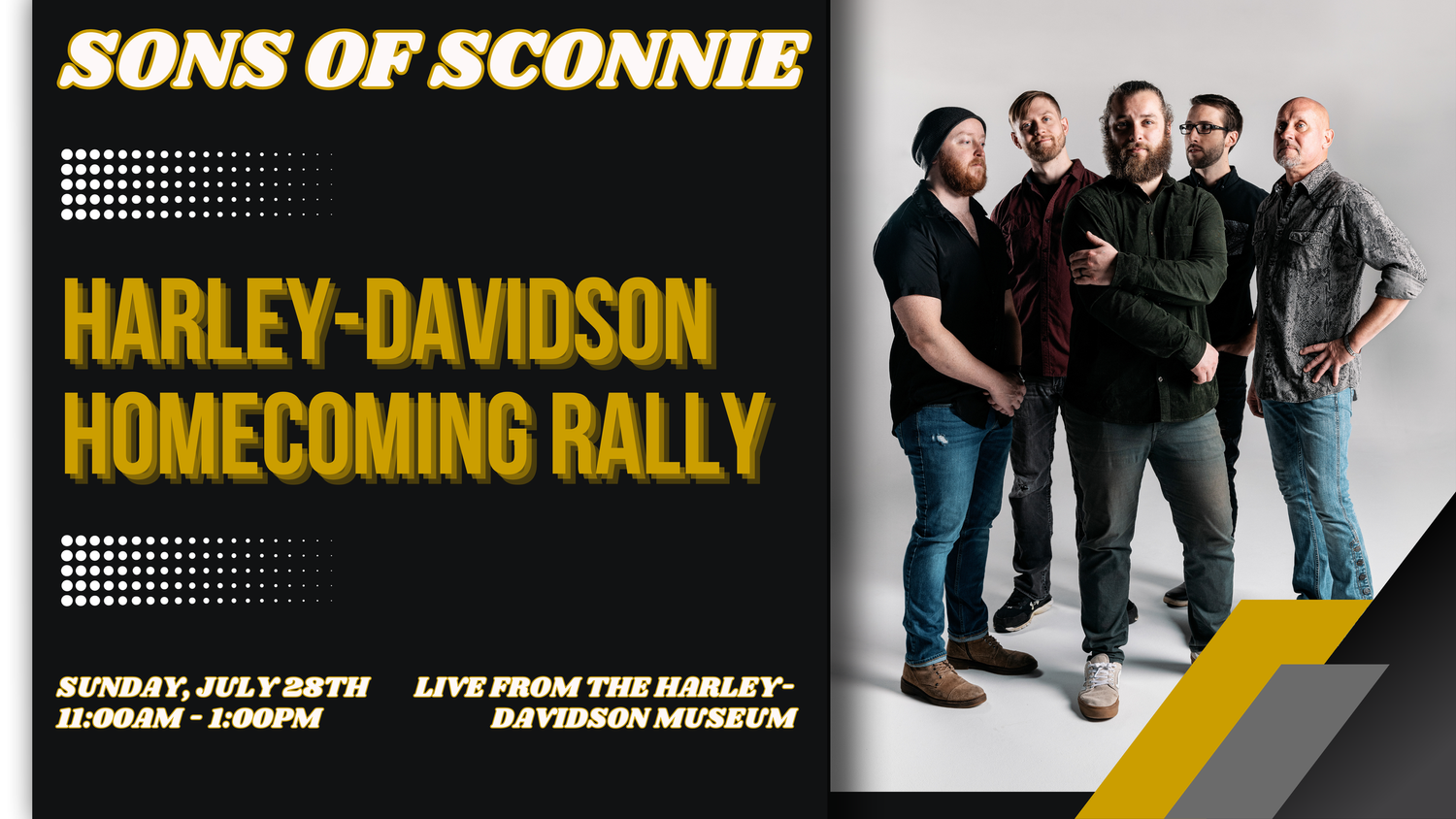 Schedule — Sons of Sconnie