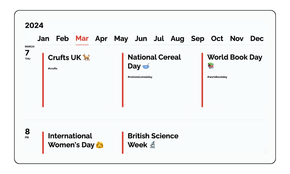 March Madness: 90 Creative Social Media Content Ideas to Welcome Spring ...