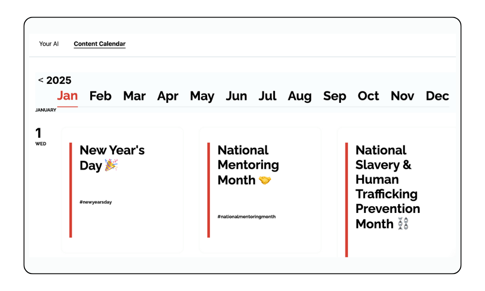 Revitalise Your Social Media This January: 50 Innovative Content Ideas ...