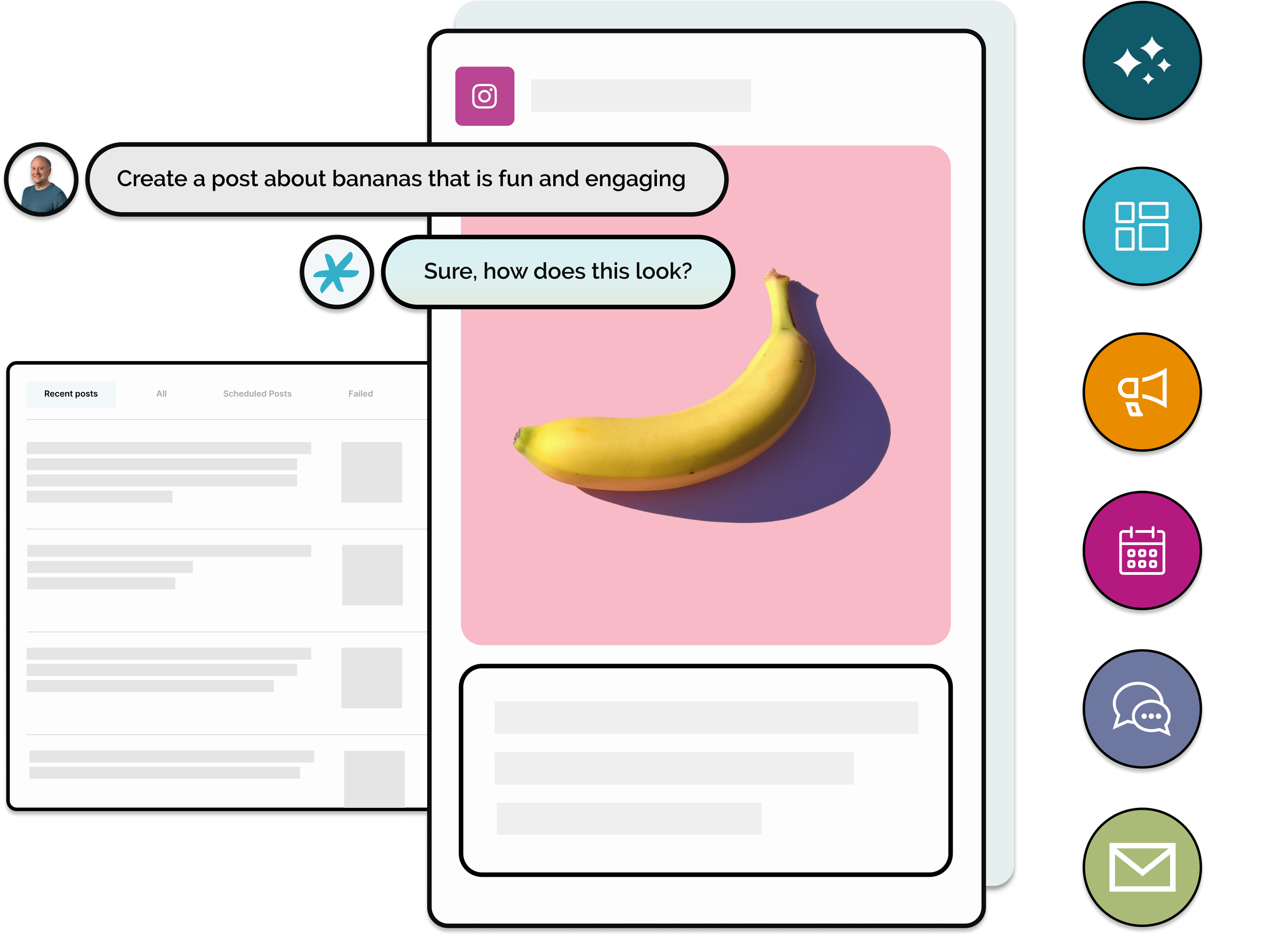 Maybe* | AI-powered social media management, funnels & automation